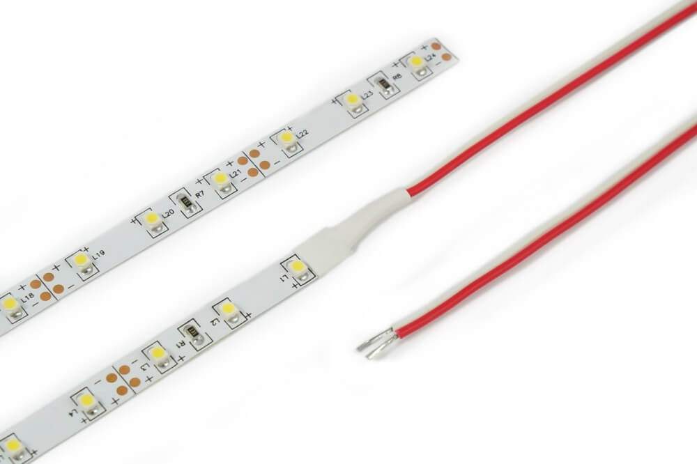 120 cm LED Strip for Stairs – Ready to Connect (Warm White, 2.4W/M ...