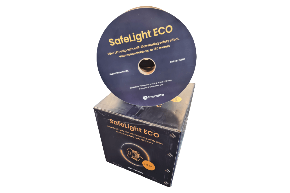 50M SafeLight ECO (2x25M), 4000K, 1500LM/M, 144LED/M, IP65